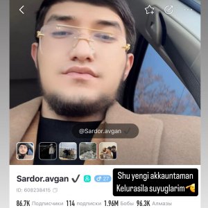 Watch Sardor.avgan Live Stream on BIGO LIVE