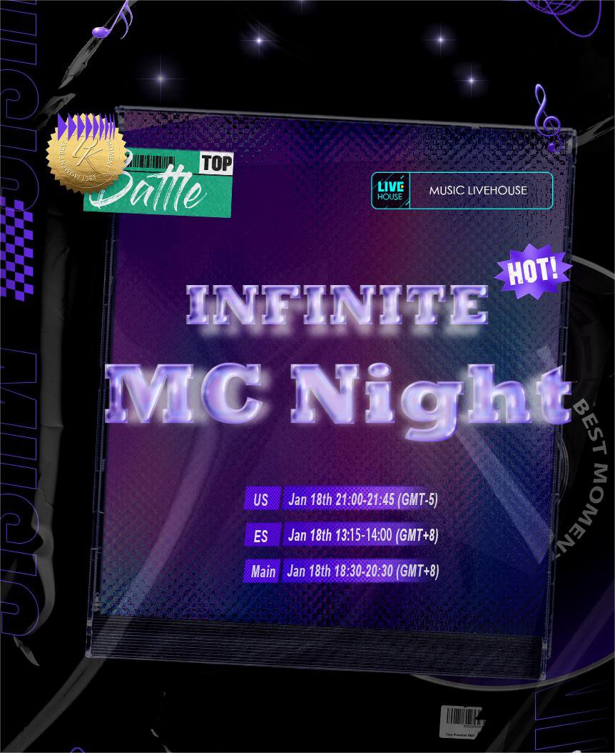 Infinite MC Night🎤 - BIGO LIVE