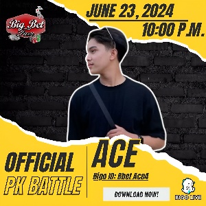 Watch ᴮᴮ🂱• Ace Live Stream on BIGO LIVE