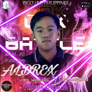 Watch ᴾᵂˢᵀᴼ 🍆 Aldrex Live Stream on BIGO LIVE