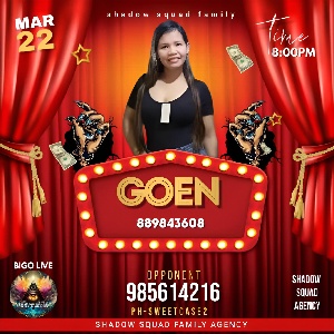 Watch ˢˢғᴀ🫧Goen Live Stream on BIGO LIVE