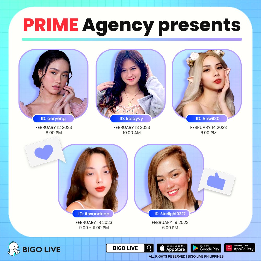 Prime Agency presents: - BIGO LIVE