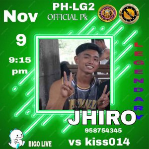 Watch ₺₲₮🌀Jhiro Live Stream on BIGO LIVE