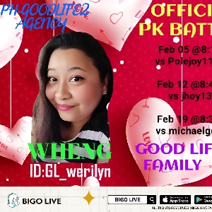 Watch 🅶🅻💜WHENG Live Stream on BIGO LIVE
