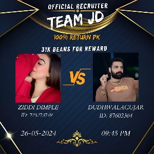 Sehen Sie Ziddi Dimple… Live Stream auf BIGO LIVE