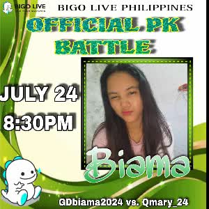 Ver Biama⋆ ᵈˢ Transmisión en vivo en BIGO LIVE