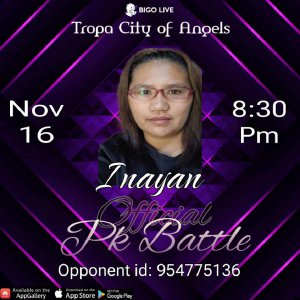 Watch 𝐓ʳᵒᵖᵃ»🍁INAYAN Live Stream on BIGO LIVE
