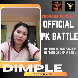 Watch ᴛᴘ🍡𝐃𝐈𝐌𝐏𝐋𝐄 Live Stream on BIGO LIVE