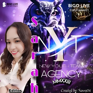 Watch ℕꌩ꓄🦉☿Sarah࿐ Live Stream on BIGO LIVE