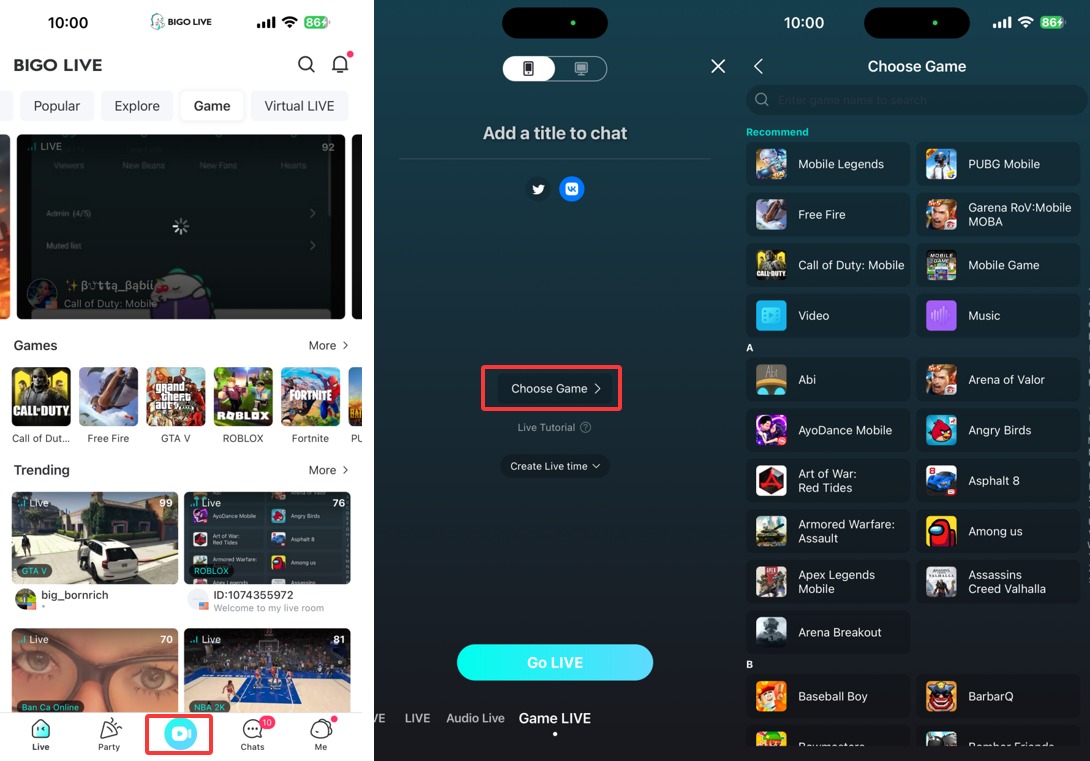 How to Play and Stream Games on Bigo Live