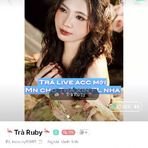 🦩Trà Ruby 🦩(BIGO ID: 757176451) | BIGO LIVE