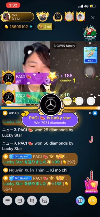 Lucky Star try ⭐️ 7981 - BIGO LIVE