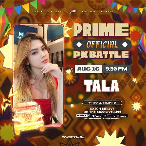 Watch ᴾᴿᴵᴹᴱ🌊Tala Live Stream on BIGO LIVE