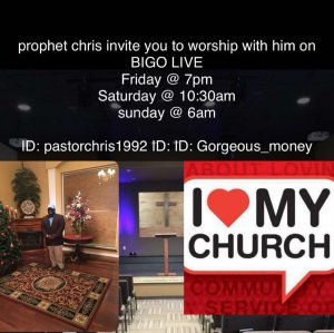 Watch prophet chris Live Stream on BIGO LIVE
